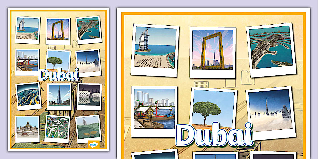 Dubai Poster (teacher made) - Twinkl