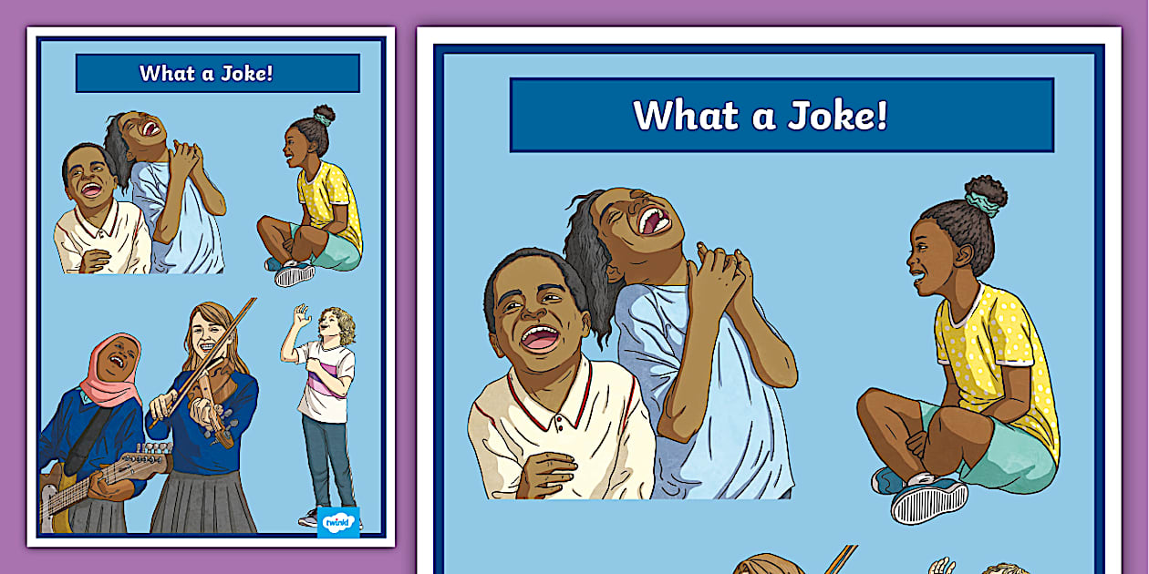 What a Joke Display Poster (Teacher-Made) - Twinkl