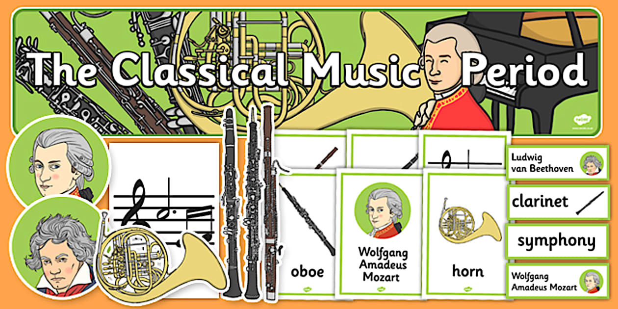 Classical Period Music Display Pack (teacher made) - Twinkl