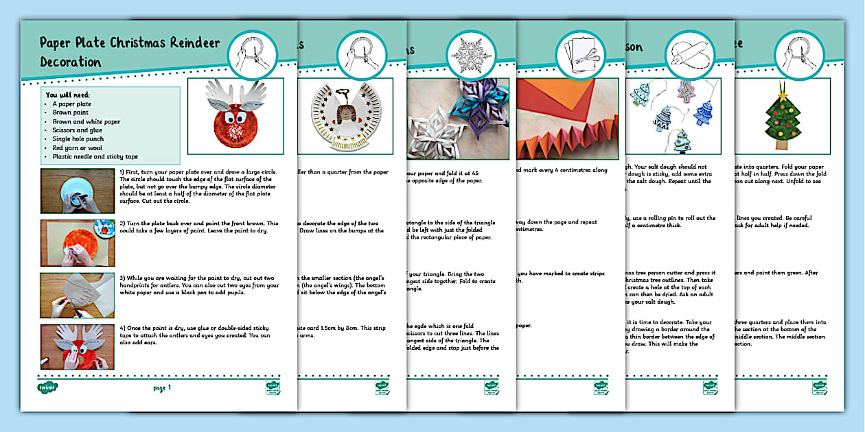 Trainee & ECT EYFS Christmas Craft Pack (teacher made)