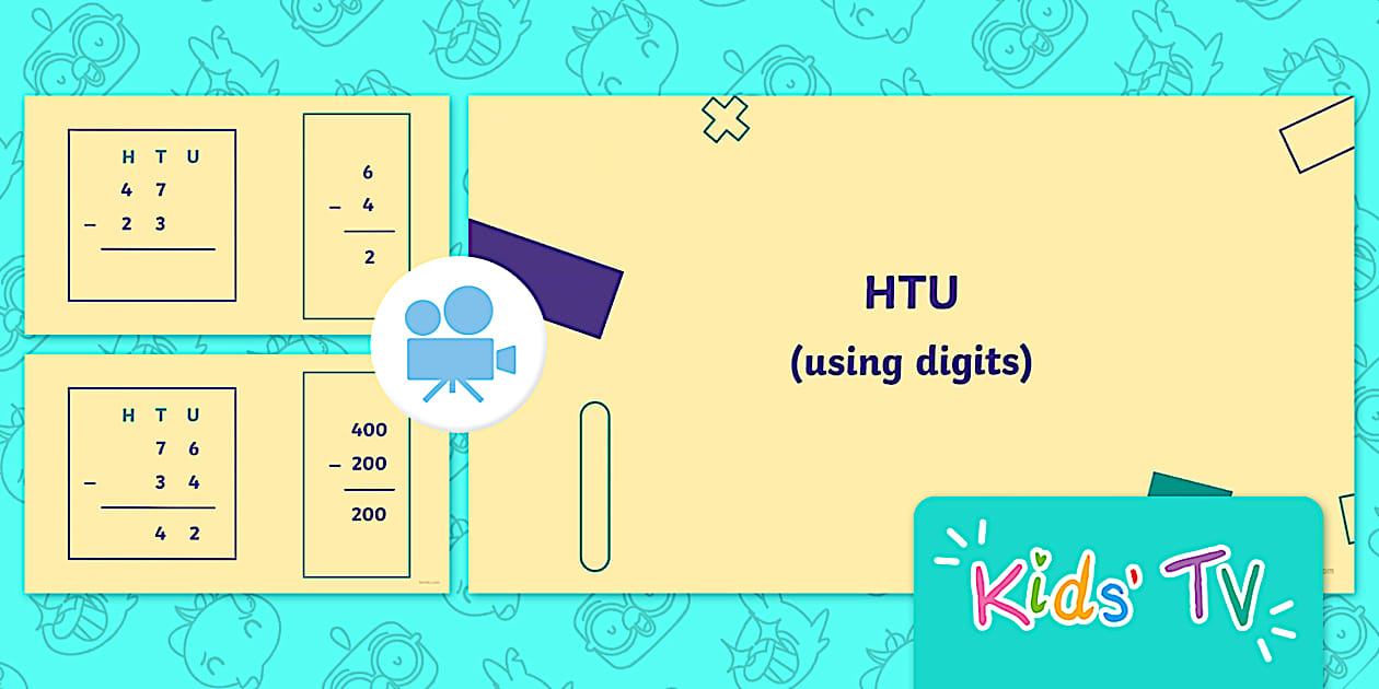 👉 Three Digit Subtraction (Without Exchanging) - Twinkl