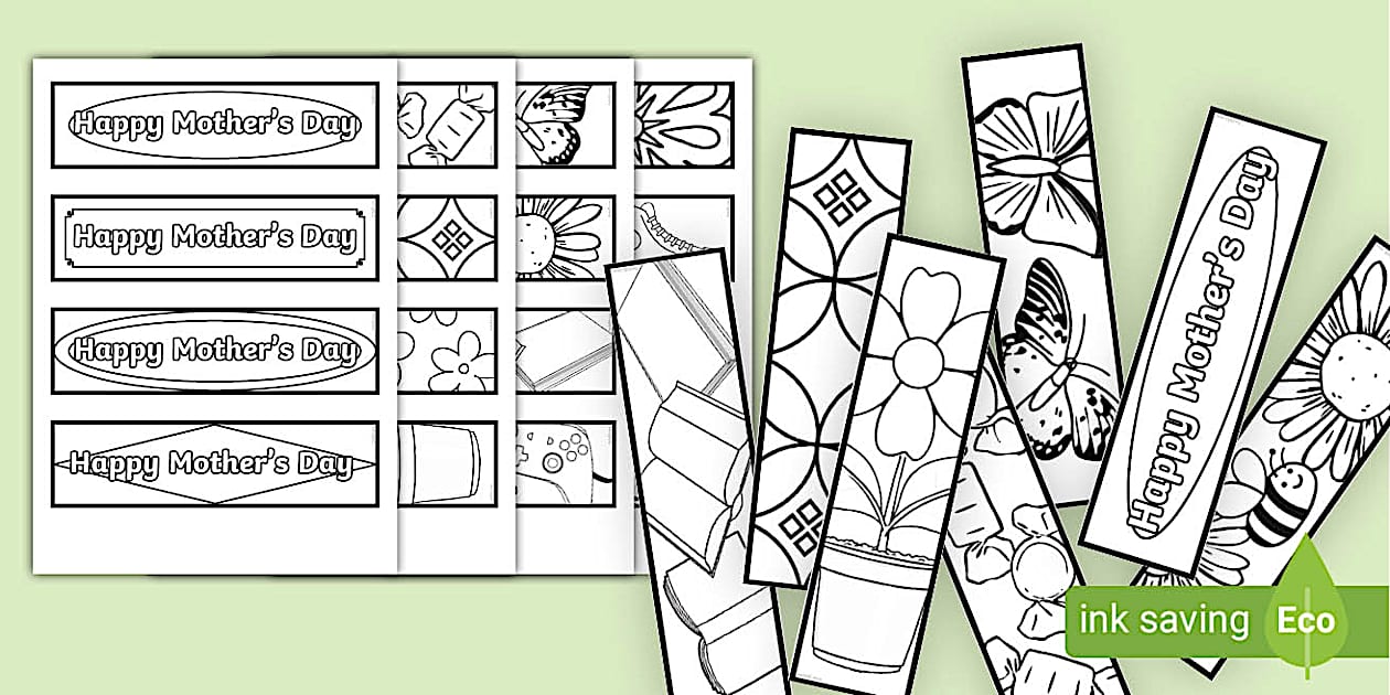 Mother’s Day Bookmarks (Teacher-Made) - Twinkl