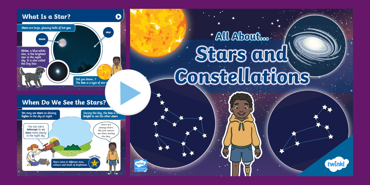 EYFS All About Stars and Constellations PowerPoint | Twinkl