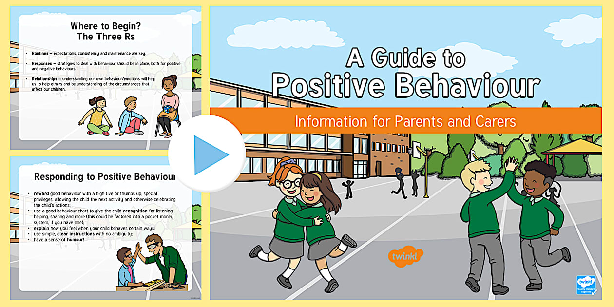 Promoting Positive Behavior Information for Parents and Carers PowerPoint