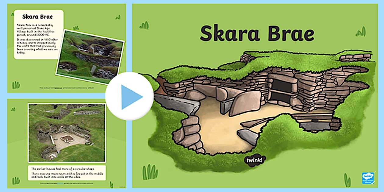Skara Brae Facts KS2 PowerPoint - Stone Age Resource