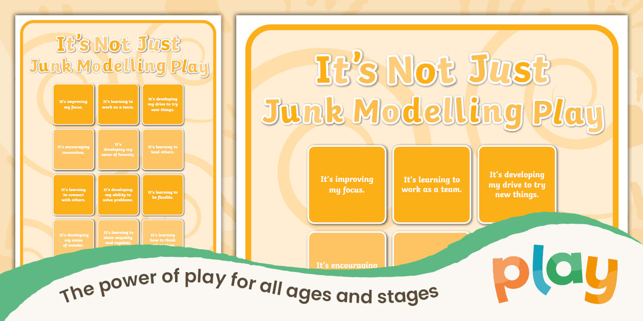 It's Not Just Junk Modelling Play Meta-Skills Poster