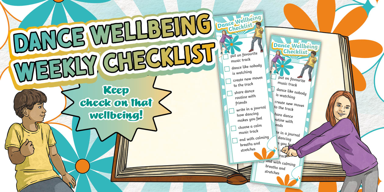 Dance Wellbeing Weekly Checklist