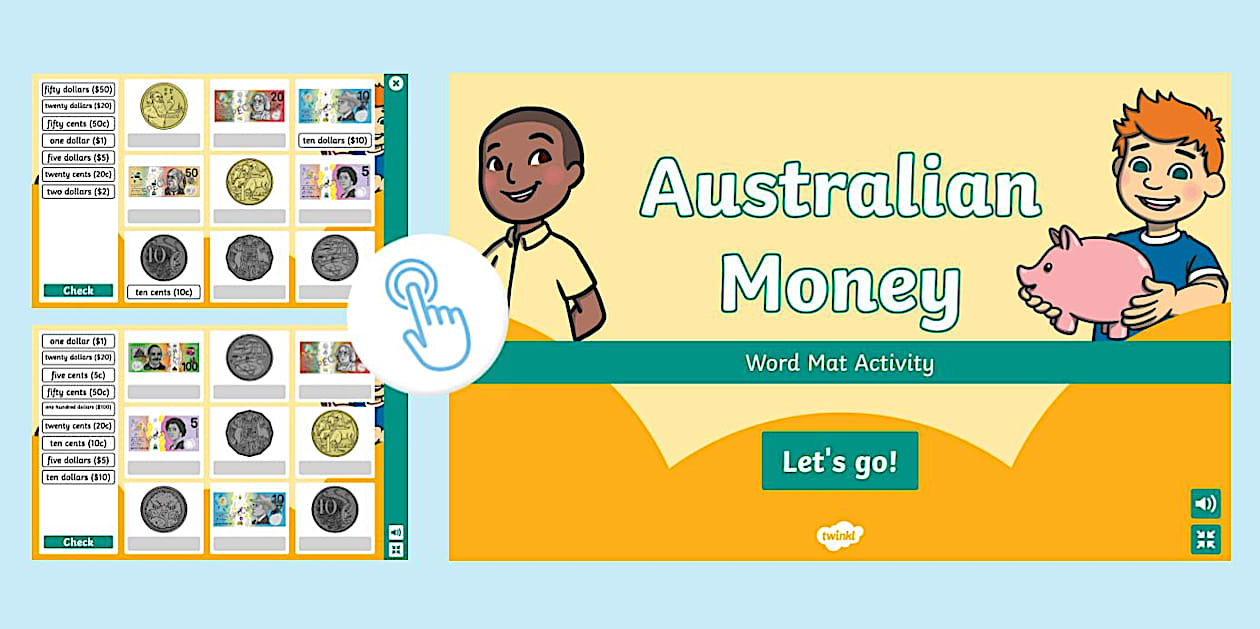 Interactive Money Games | Australia-Specific Currency