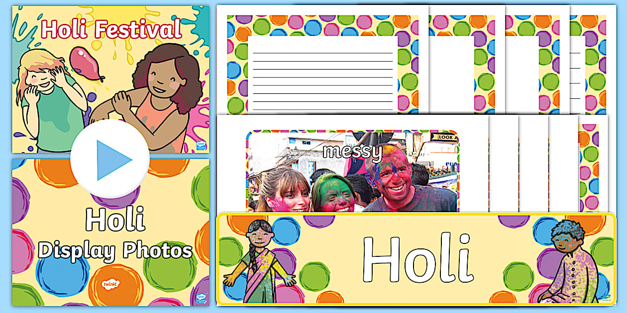 EYFS Holi Festival Resource Pack (teacher made) - Twinkl
