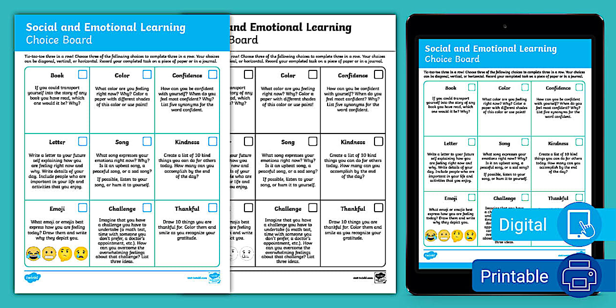 3rd Grade Social and Emotional Learning Activities pdf