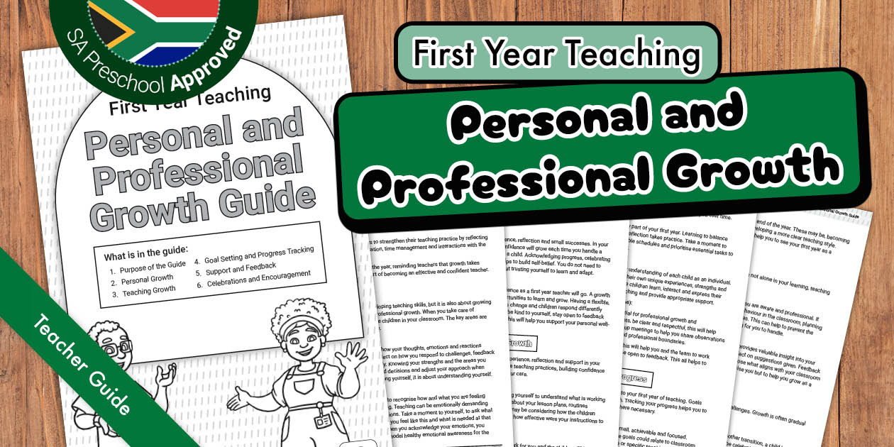 Preschool: First Year Teaching Personal & Professional Growth