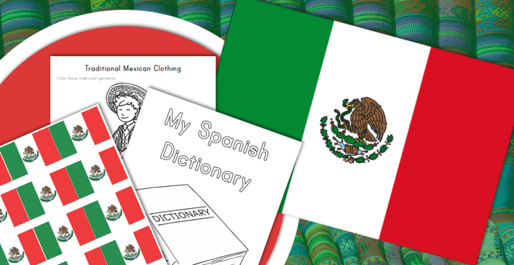mexican independence day 2025 coloring page