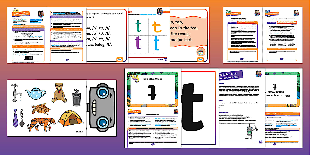 Pre-phase 2 pack: Level 1-2, Week 4, Day 2 of Twinkl Phonics ...