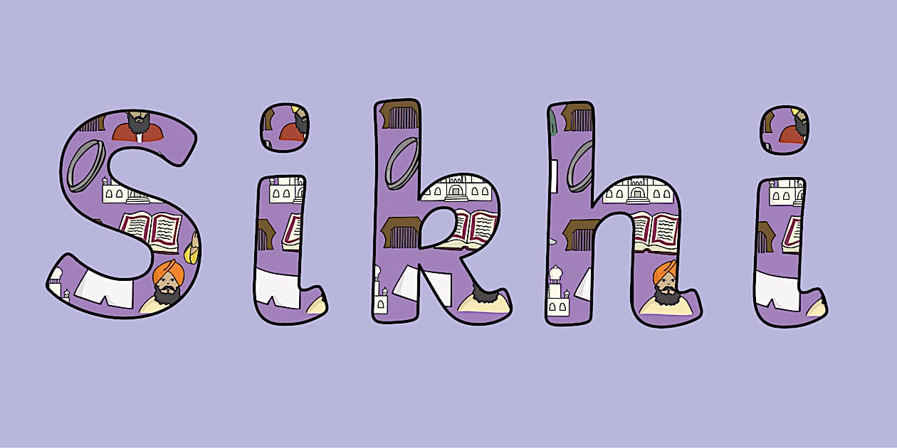 Sikhi Display Lettering-sikhism, display lettering, sikhism display ...