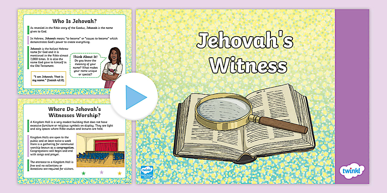 Jehovah's Witnesses Meaning | Jehovah Witnesses Origin KS2