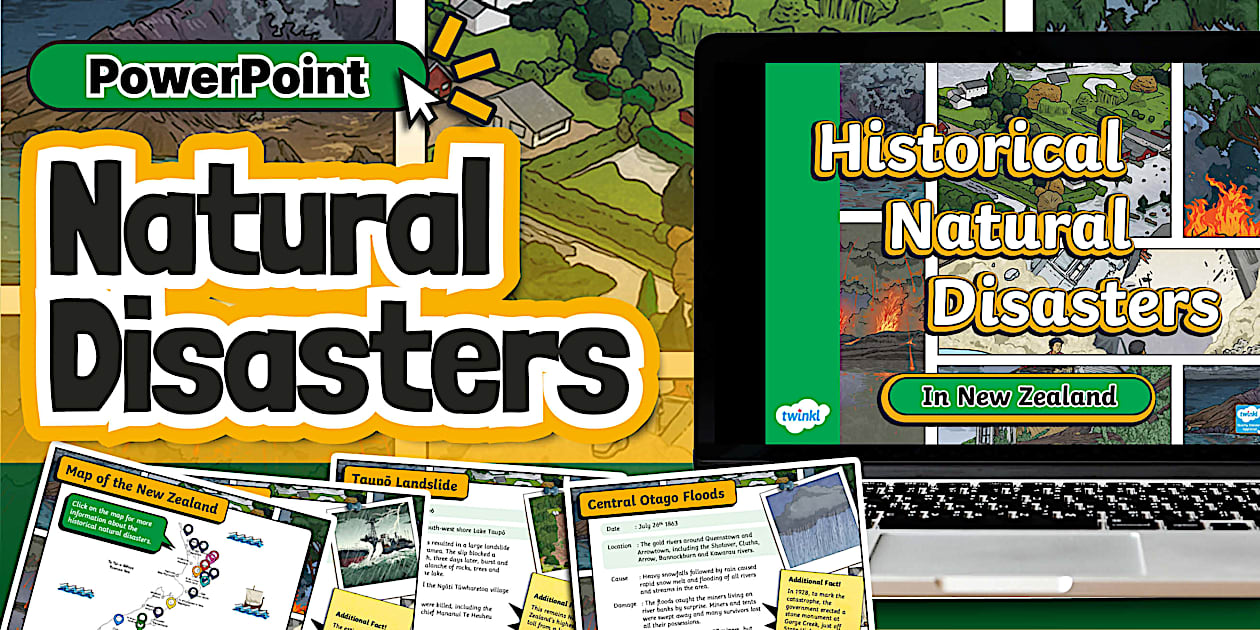 Historical Natural Disasters in New Zealand PowerPoint