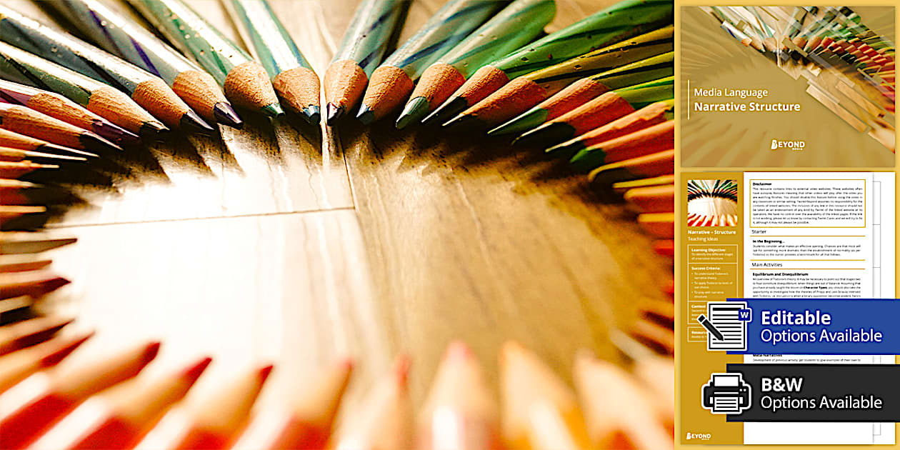 Narrative Theory - Structure (teacher made) - Twinkl