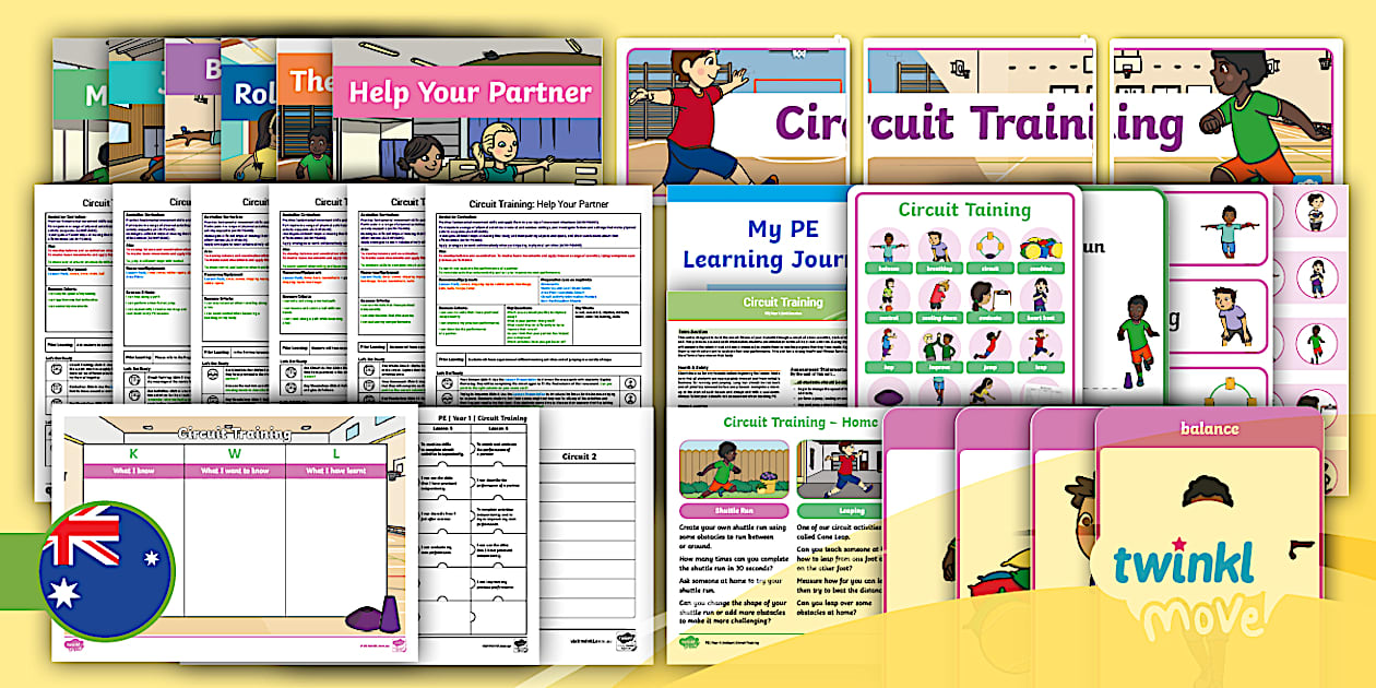 Circuit Training Workout for Beginners PDF | Year 1 Unit