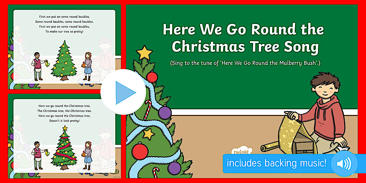 Christmas Tree Song for Children | Teacher-Made Resources