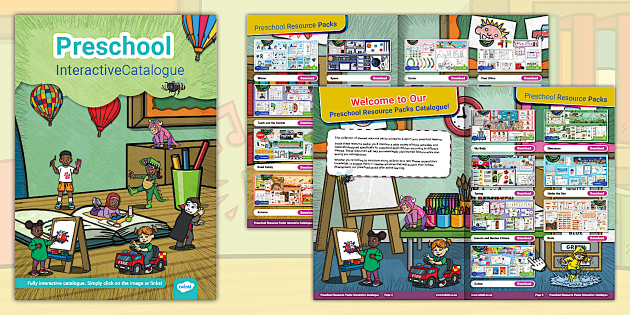 FREE! - Interactive Guide: Preschool Starter Pack | Twinkl ZA