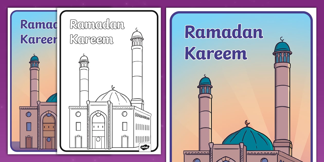 Ramadan Kareem Poster | Ramadan Kareem Poster Ideas | KS1