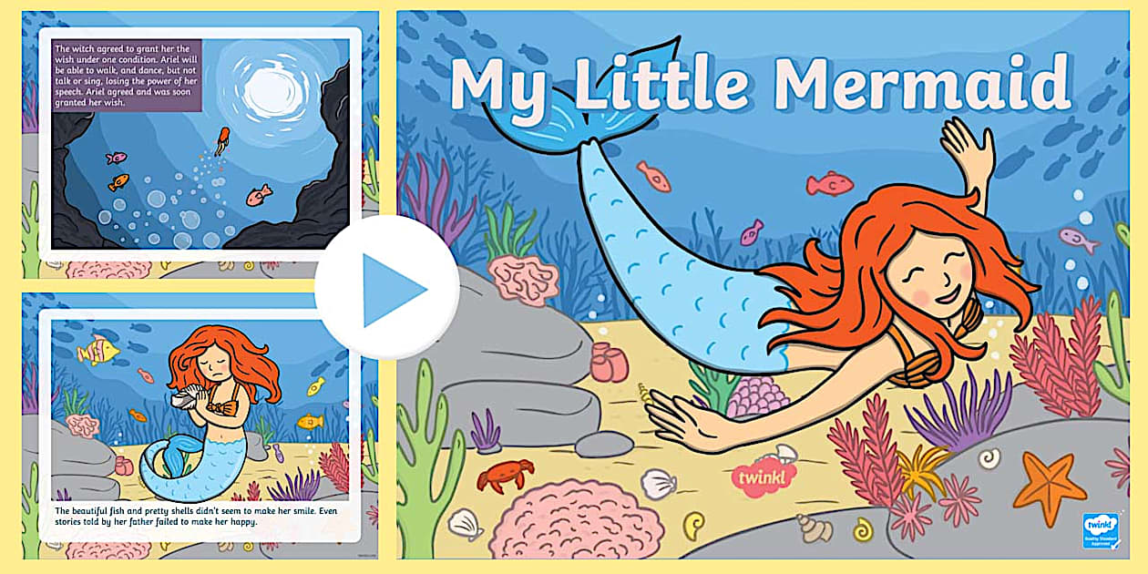 My Little Mermaid PowerPoint (teacher made) - Twinkl