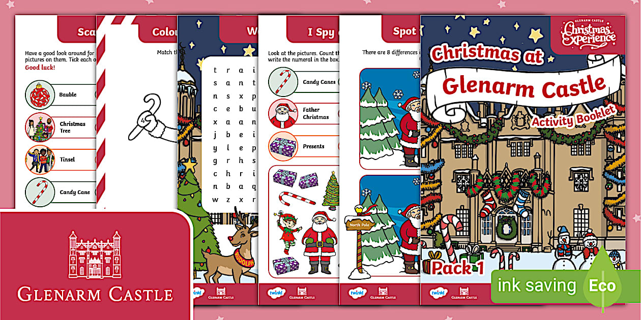 Glenarm Castle Christmas Experience KS1 Activity Pack