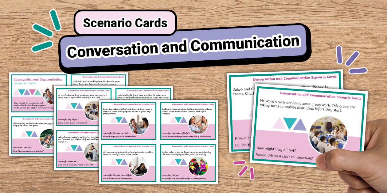 Enhance Social Skills with Scenario Cards