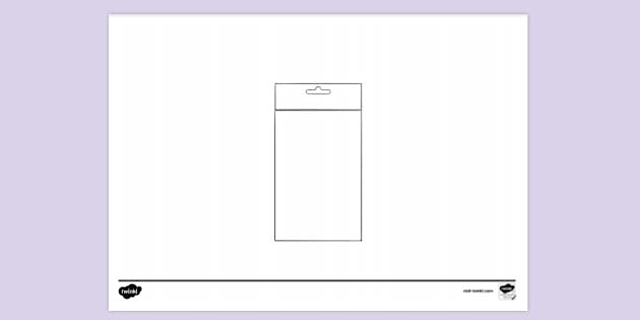 Sticker Packet | KS1 Colouring Sheets | Twinkl Resources