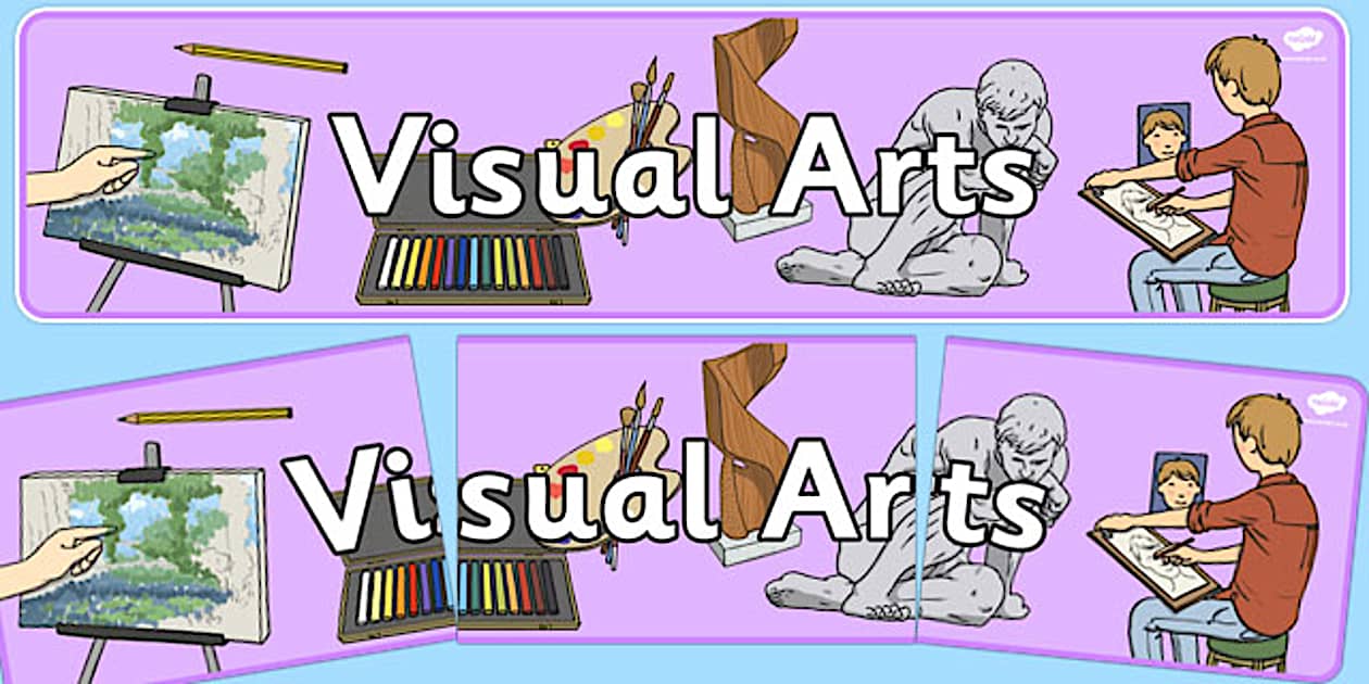 Visual Arts Display Banner NZ - Twinkl