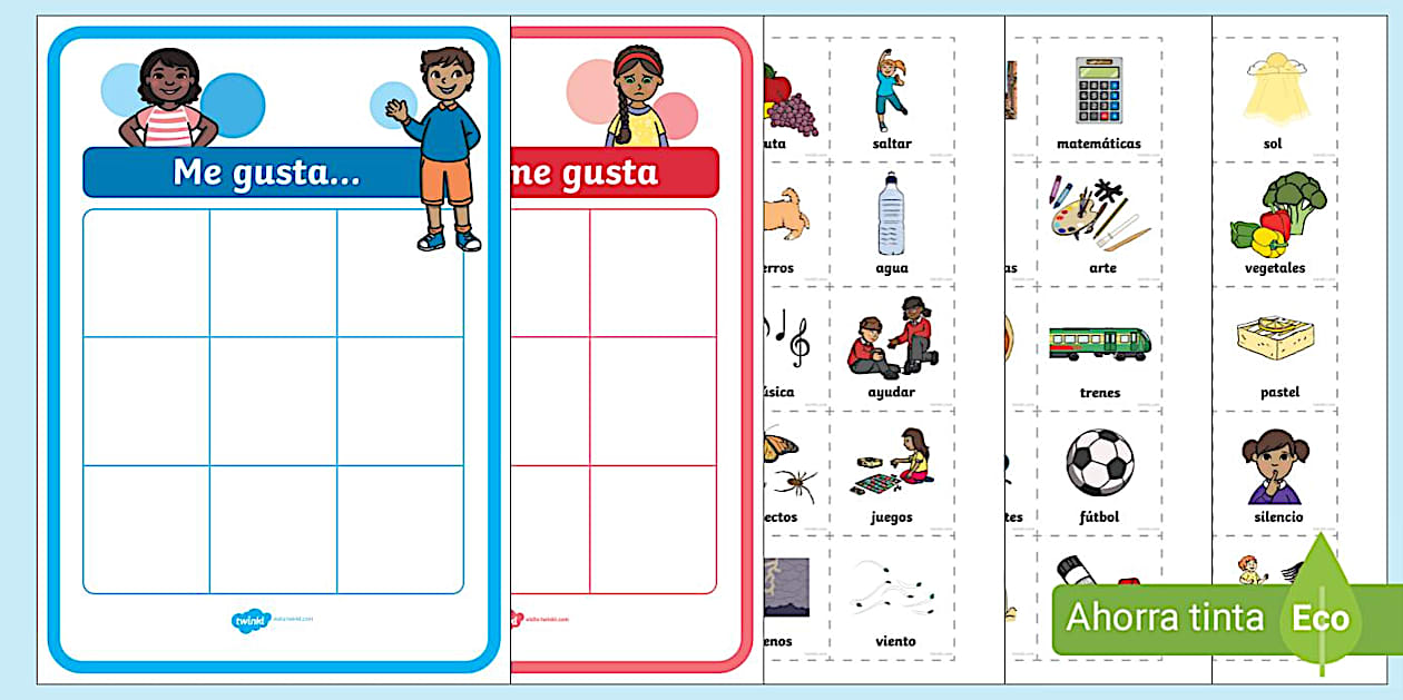 Actividad de clasificación: Gustos y preferencias | Twinkl