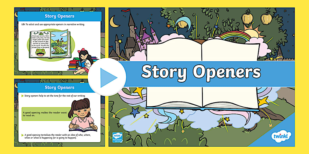 How to Start a Story PowerPoint | Twinkl Learning Resources