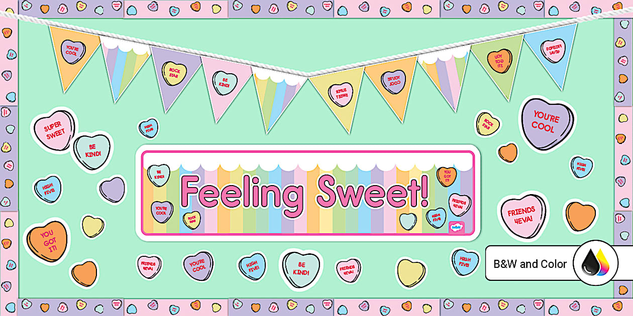 Valentine's Day Classroom Bulletin Board Pack | Twinkl USA