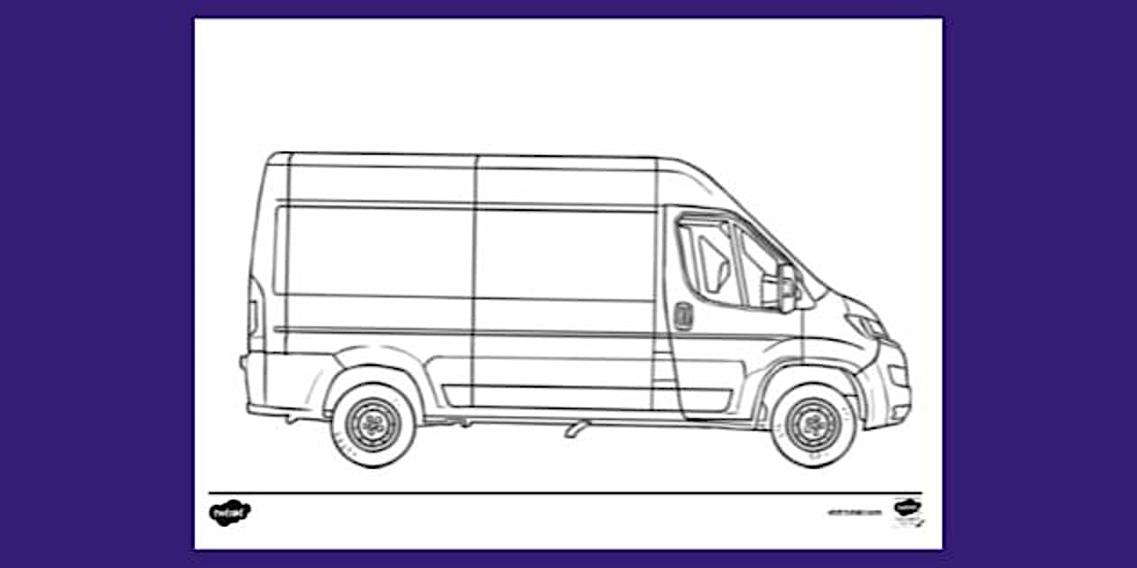 Vehicle Colouring Page | Colouring Sheets (teacher made)