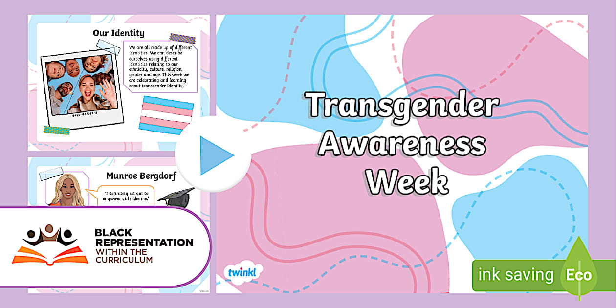 KS2 Transgender Awareness Week Class Assembly Powerpoint