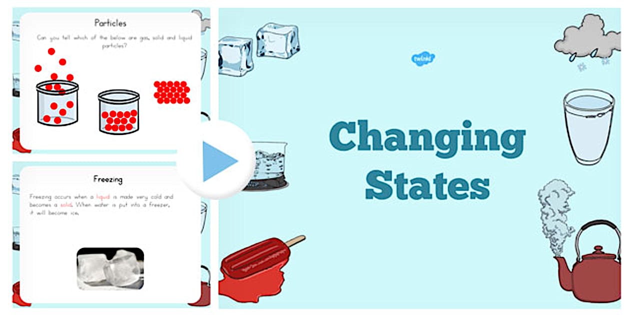 Changing States PowerPoint (teacher made) - Twinkl