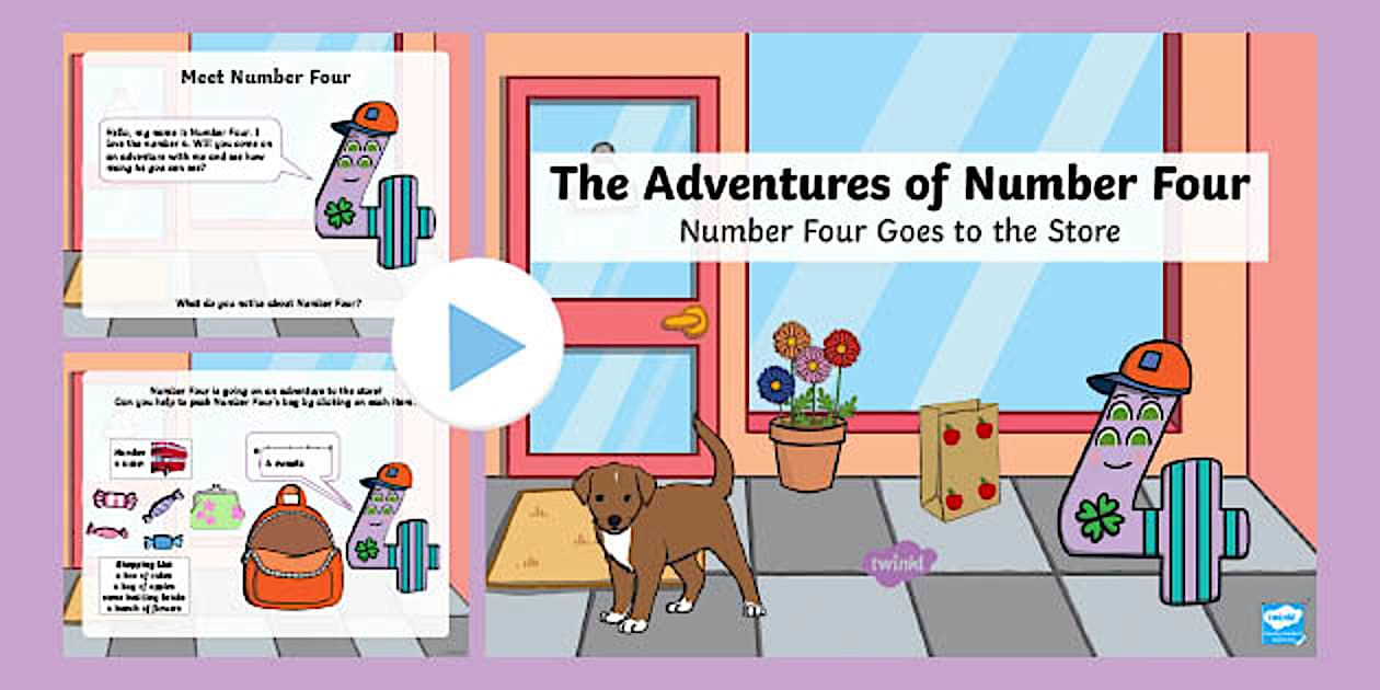 👉 The Adventures of Number Four PowerPoint (teacher made)