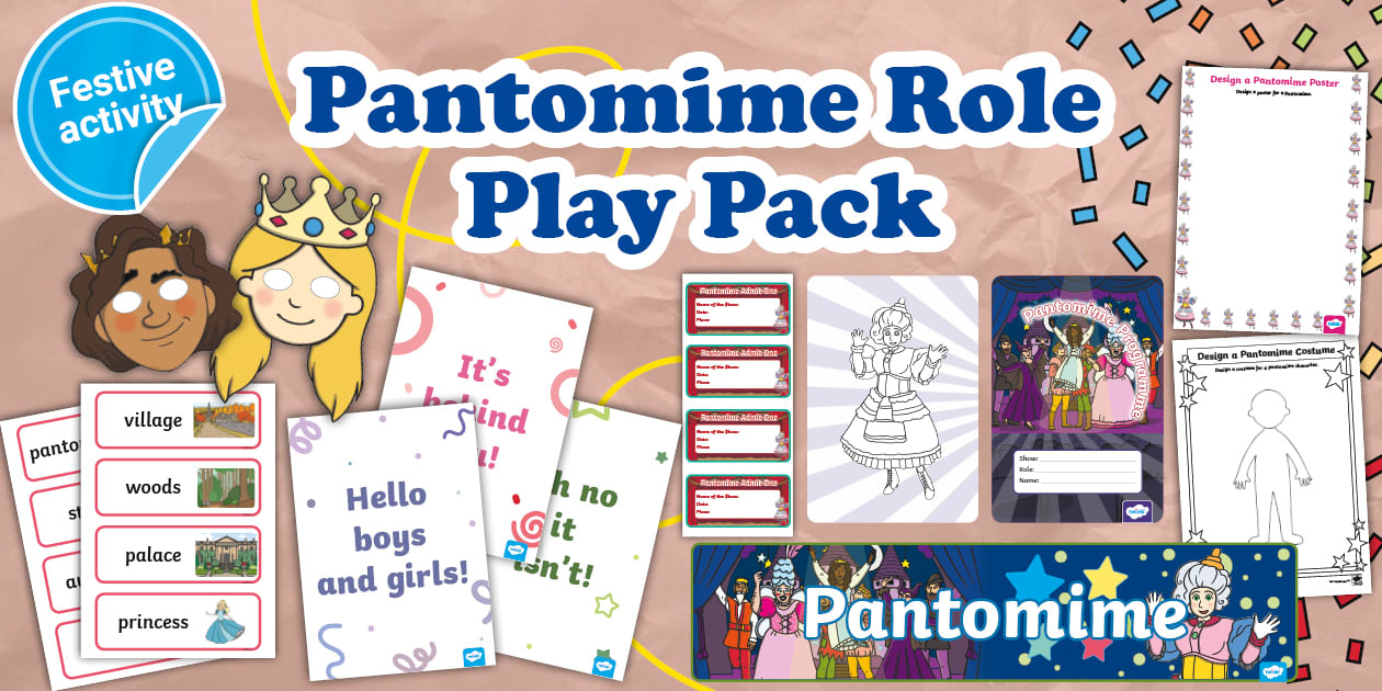 Pantomime Role Play Pack