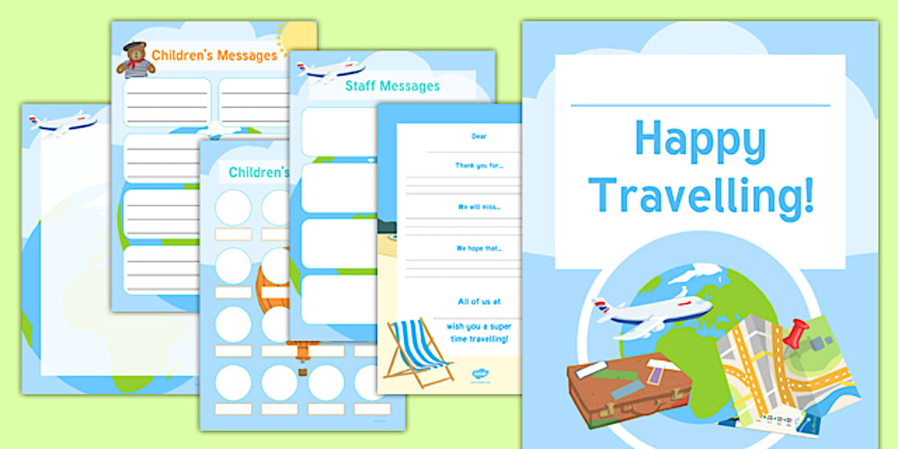 Going Travelling Activity Booklet (teacher made) - Twinkl