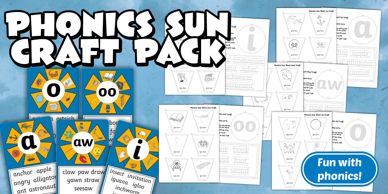 ARAL Resource Pack: Phonics Sun Craft