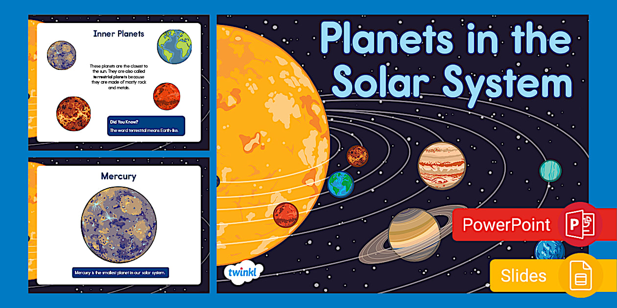 Planets PowerPoint | Solar System Slideshow | Twinkl USA