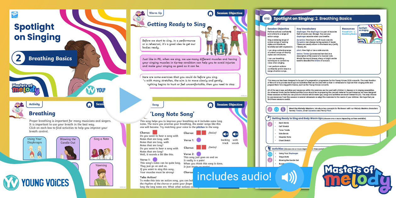 👉 Spotlight on Singing - Session 2