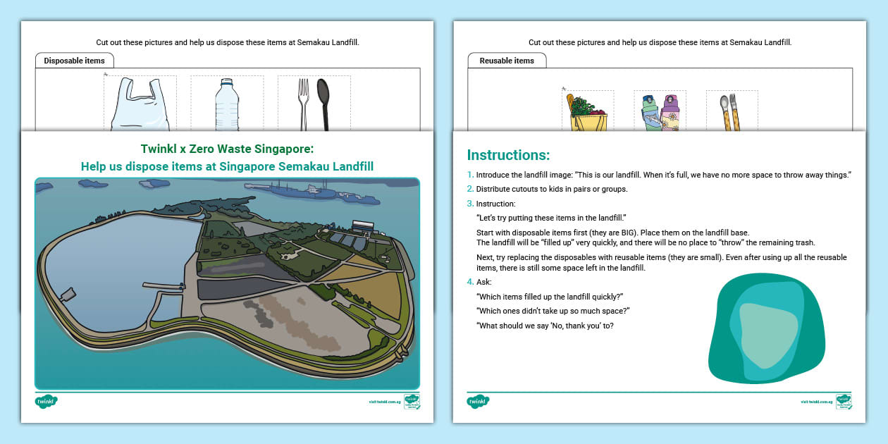 Singapore, Zero Waste Singapore, Sustainable Singapore, Semakau