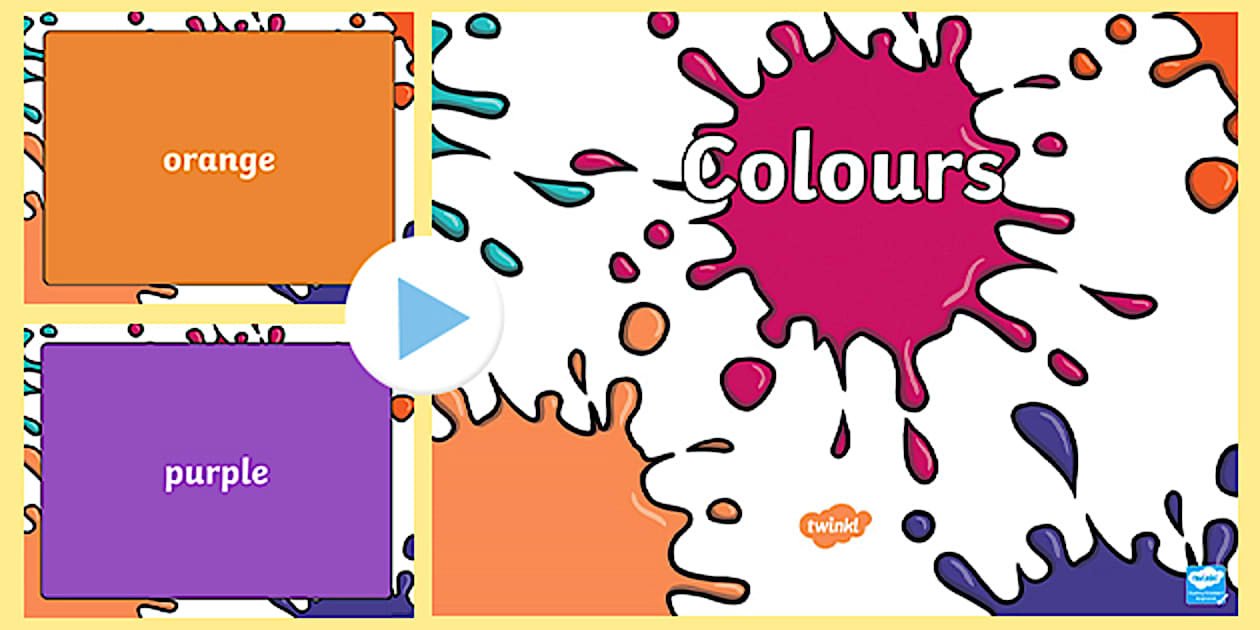 Rainbow Colours PowerPoint | Teaching Colours | Art - Twinkl