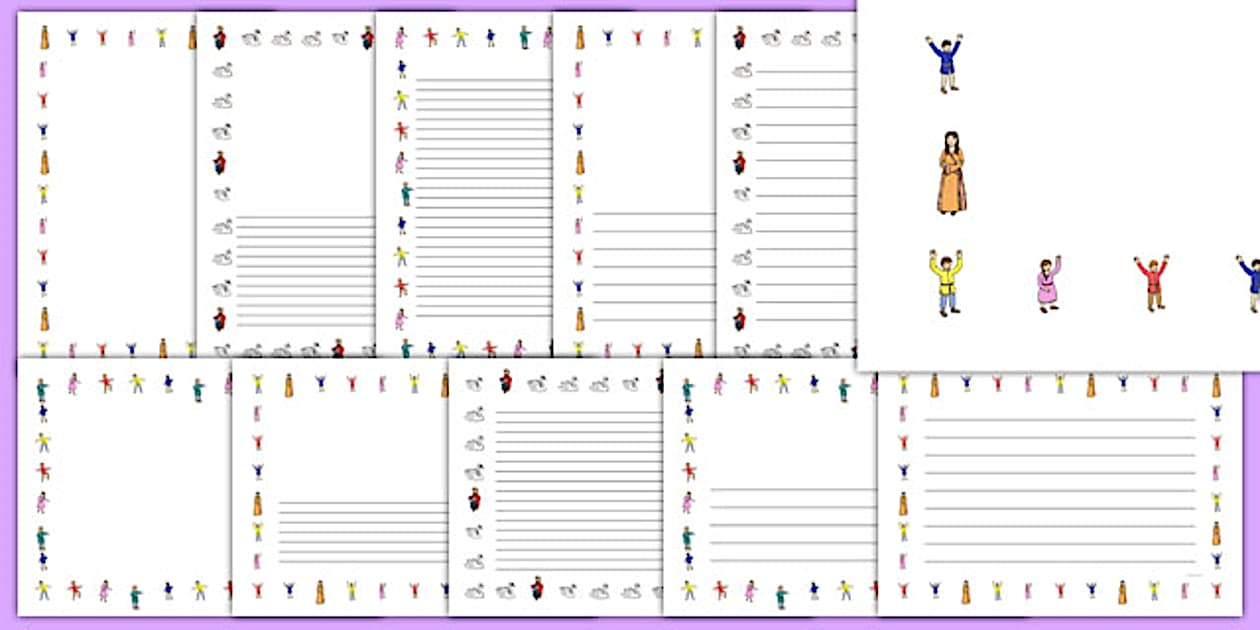 The Children of Lir Page Borders