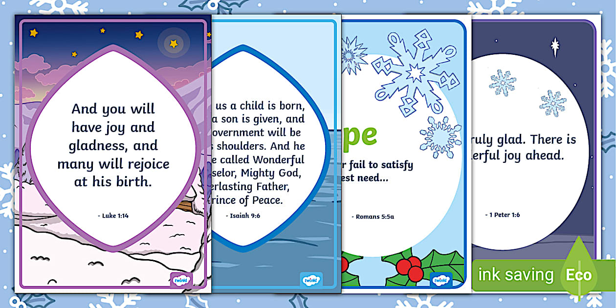 Advent Quotes Display Posters | Quotes About Advent - Twinkl