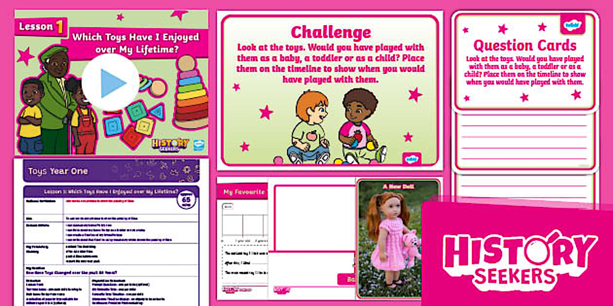 History Seekers: KS1: Toys Lesson 1 Toys Through My Life