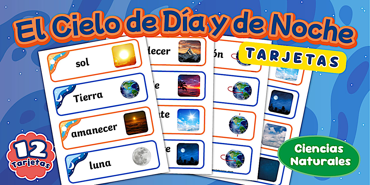 El Cielo | Día y Noche | Ciencias Naturales | 1° Básico