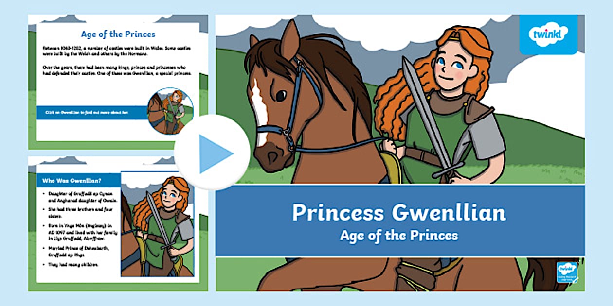 Princess Gwenllian Story Powerpoint PS2 (teacher made)