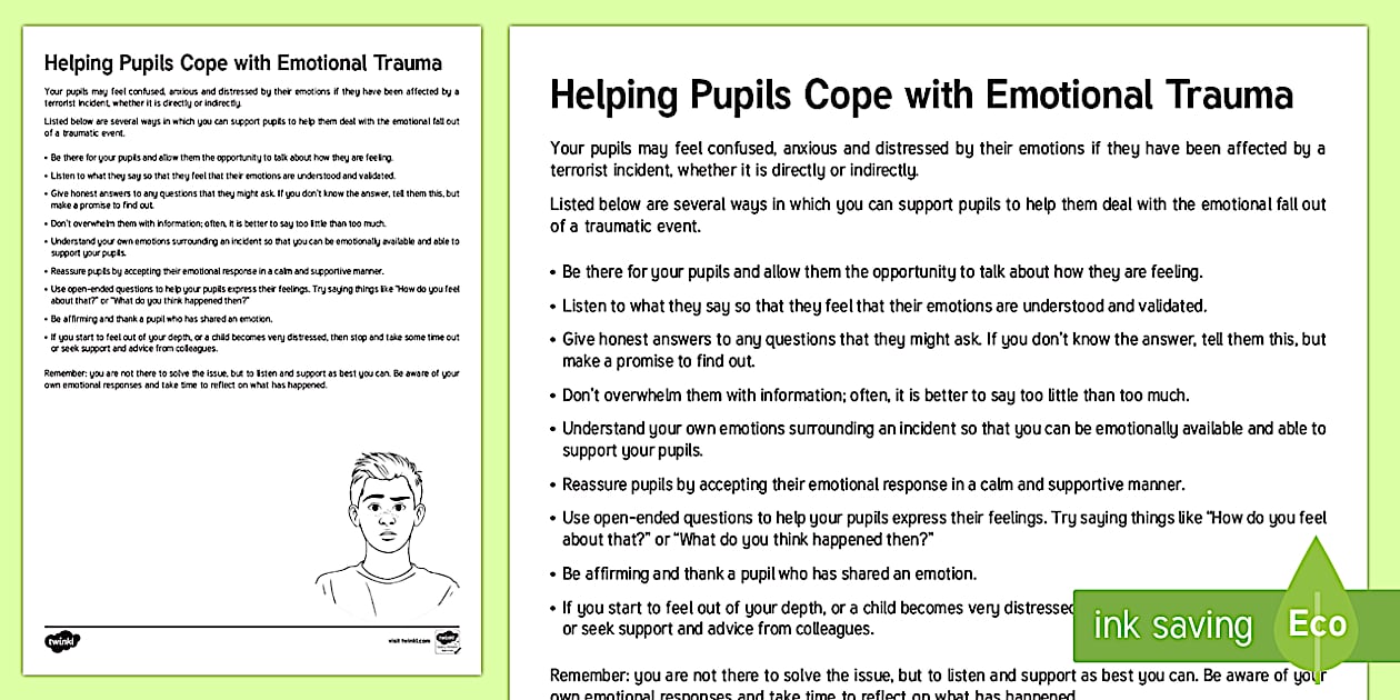 Helping Pupils Cope with Emotional Trauma Adult Guidance